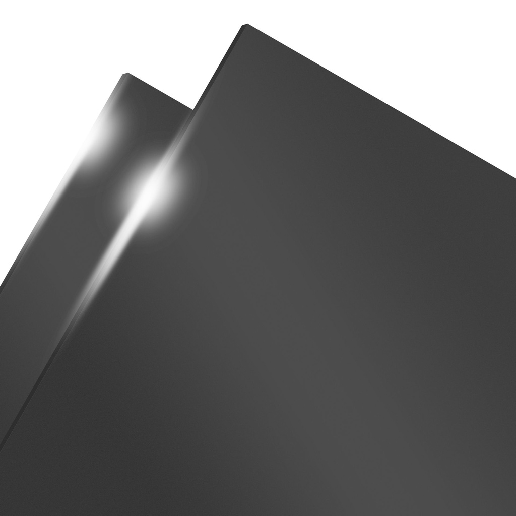 ACRILICO MGRAF NEGRO FUNDIDO 3MM LINER PLASTICO 1.22X2.44 MTS | Abingraf